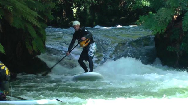 White Water SUPing with Red - SUPboarder Magazine