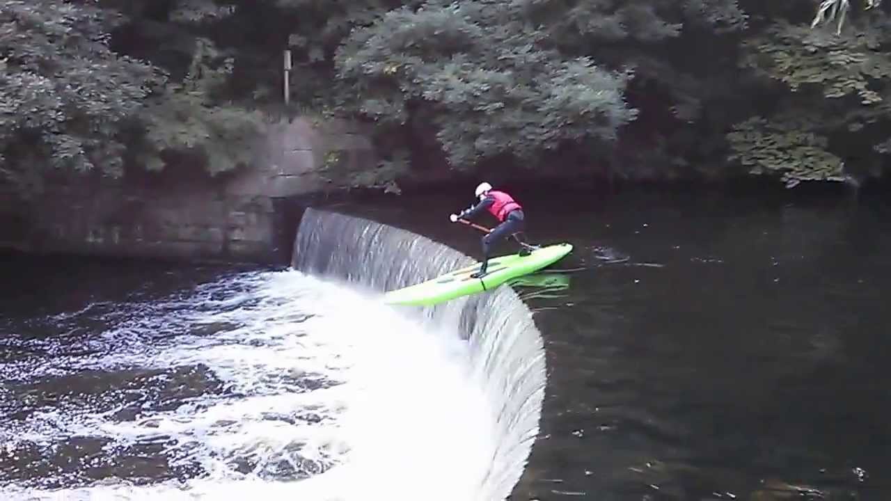 SUP Weir drop - SUPboarder Magazine