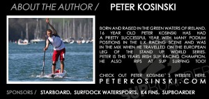 Peter Kosinski's top racing tips # 1 - SUPboarder Magazine