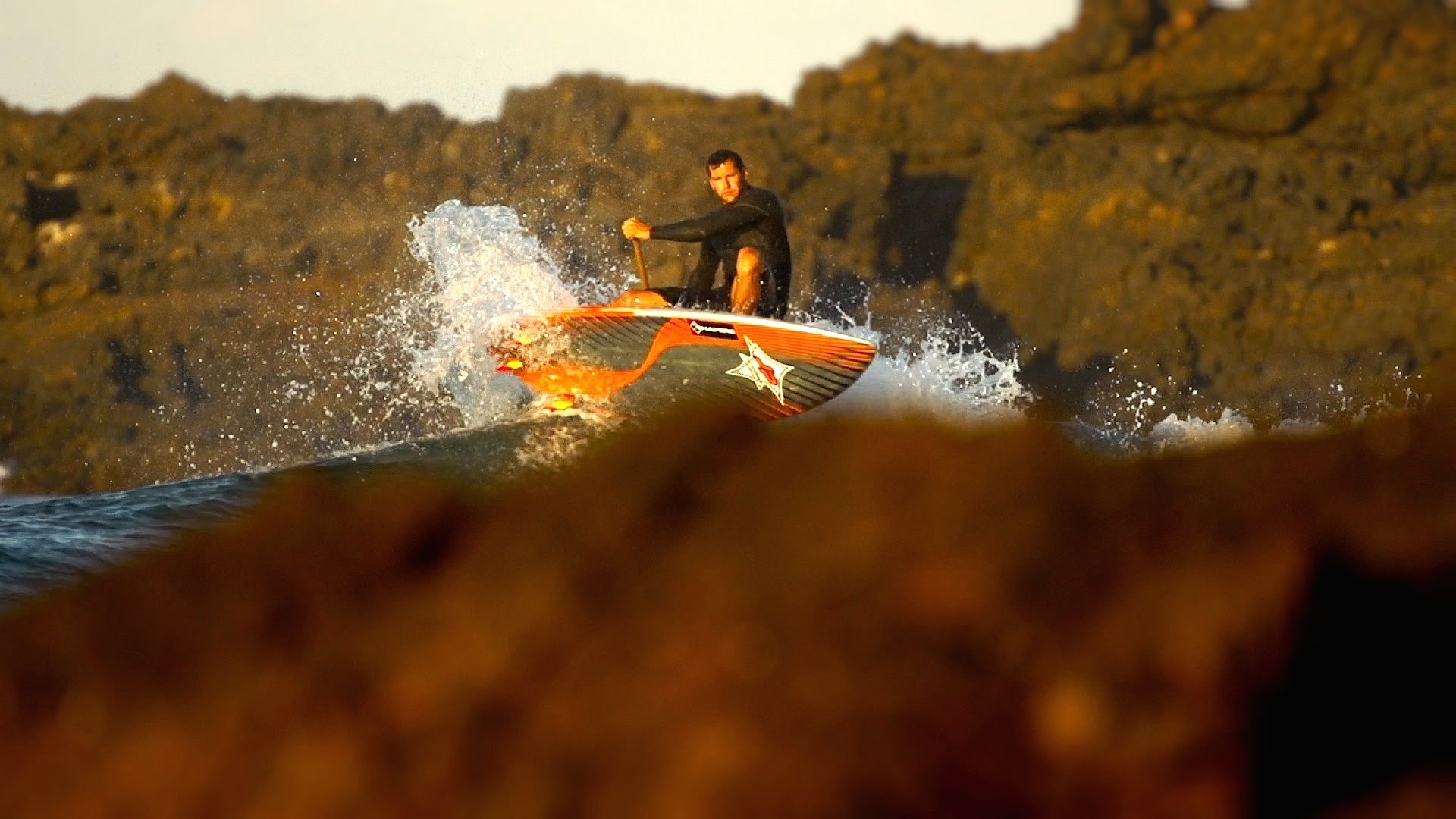 Geoff Breen charging !! - SUPboarder Magazine