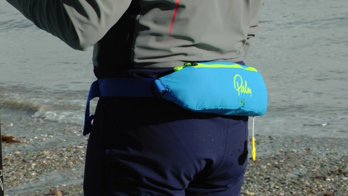 Palm Glide Inflatable Waist PFD review - SUPboarder Magazine