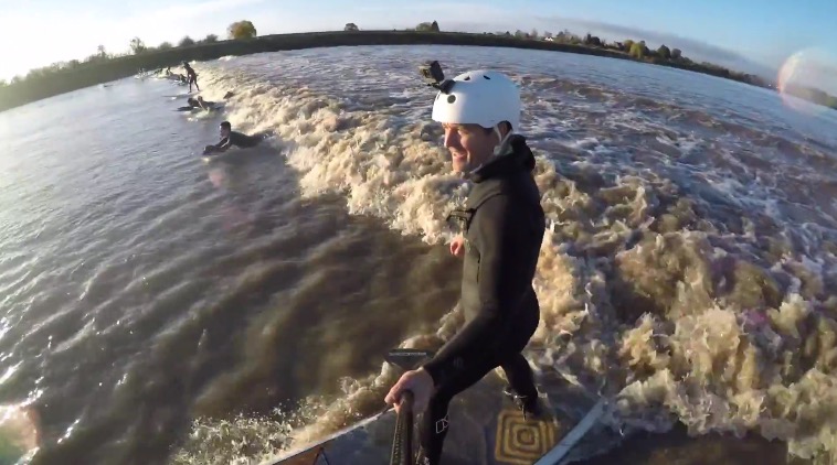 An insight to paddling a tidal bore wave - SUPboarder Magazine