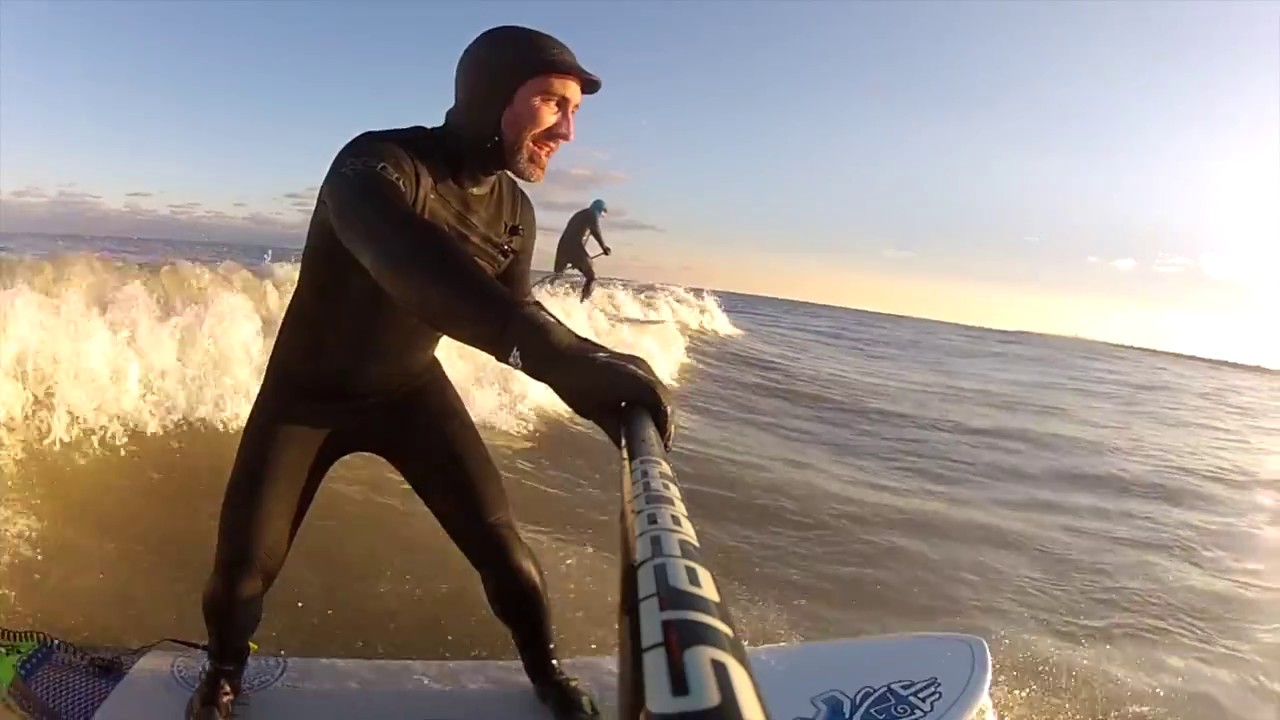 NO salt needed... SUP surfing on a lake! - SUPboarder Magazine