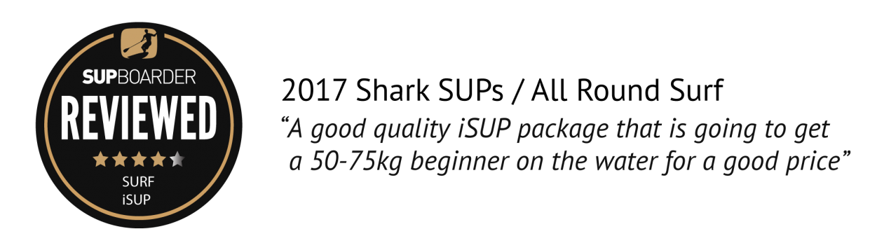 Shark SUPs All Round Surf review / Surf iSUP - SUPboarder Magazine