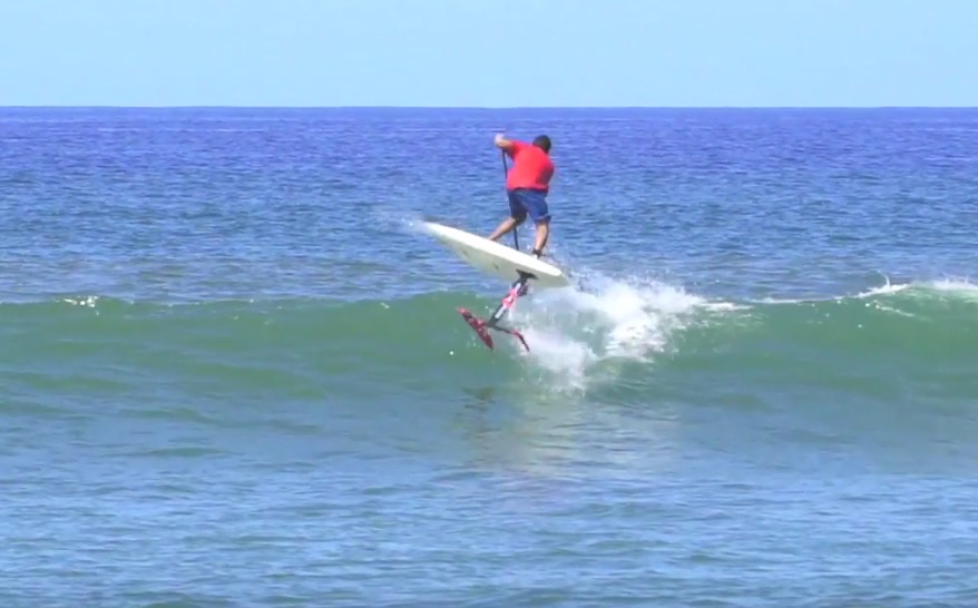 The future of SUP foil surfing with Austin Kalama... A must watch ...