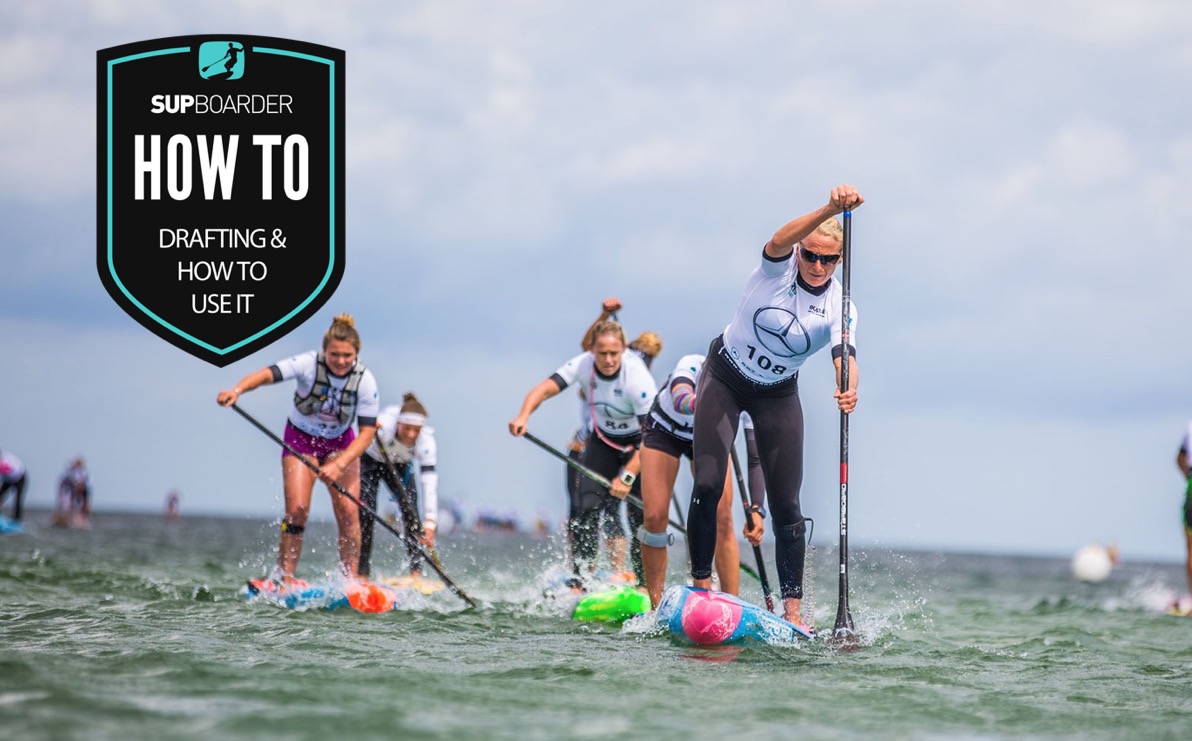 What is drafting? – Race Dr Bryce Dyer / How to video - SUPboarder Magazine