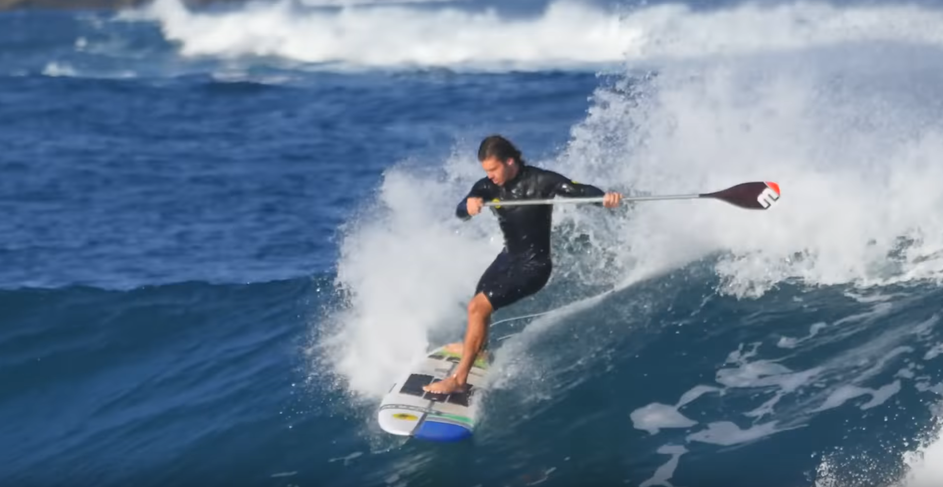 Mo Freitas SUP surfing Gran Canaria - SUPboarder Magazine