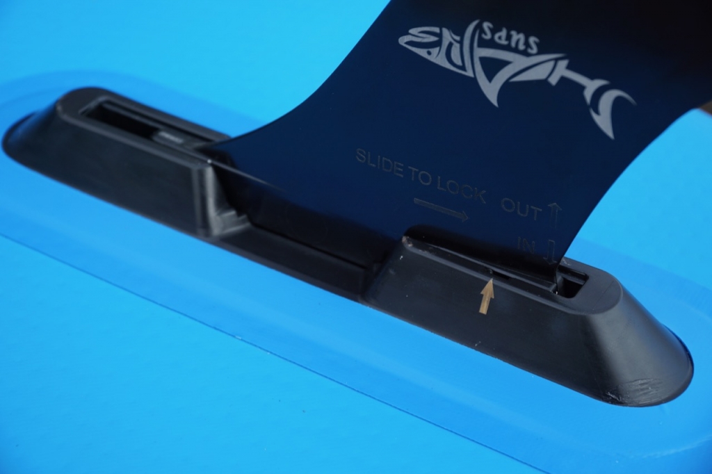 Shark SUP foldable US fin box and Quick Fix Fin - SUPboarder Magazine