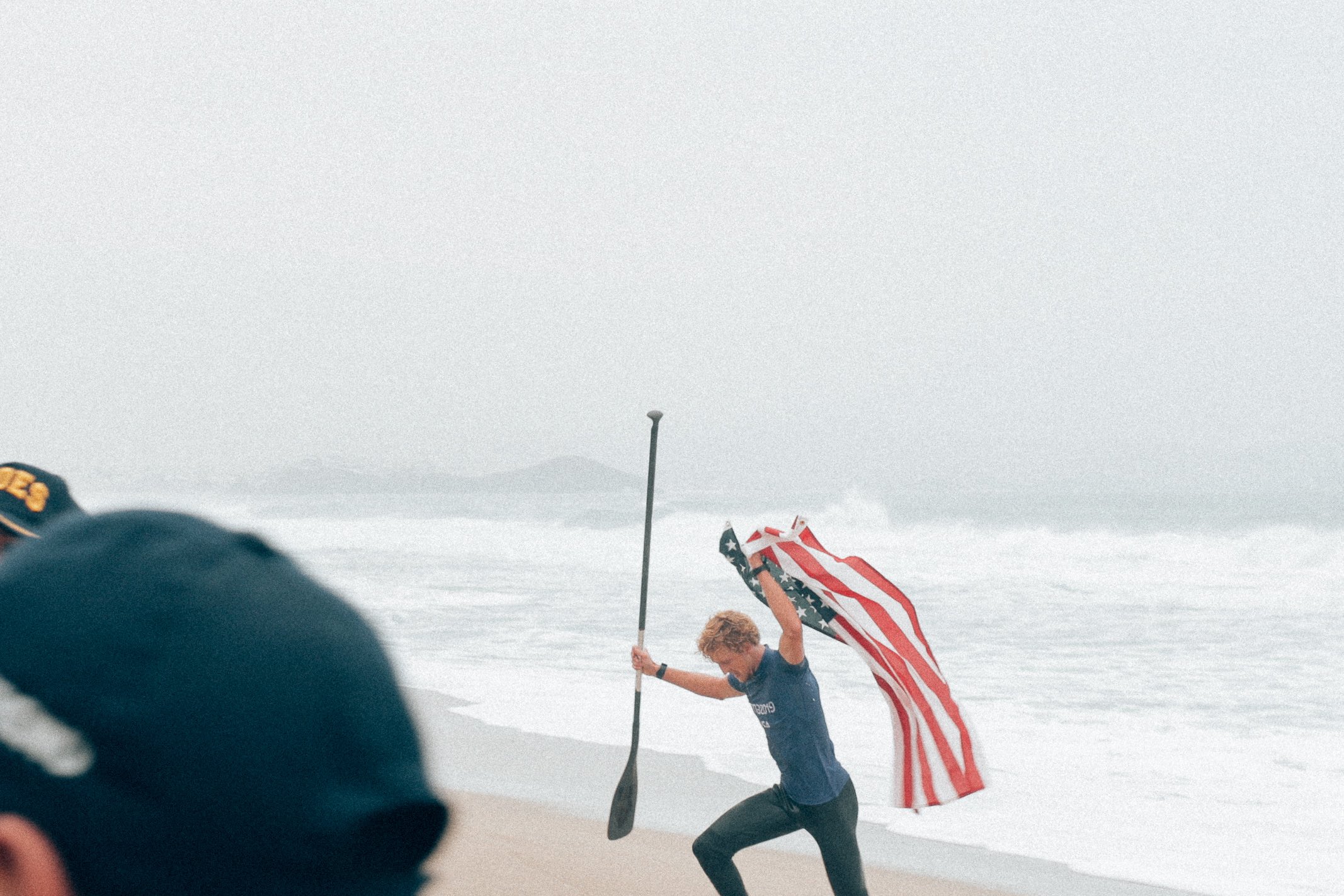 Run with Flag - SUPboarder Magazine