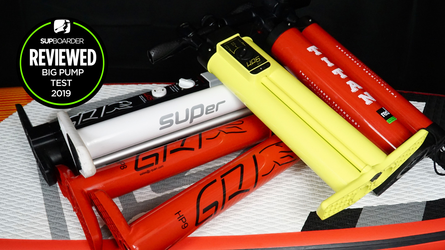 Big SUP pump test 2019 / Video Review - SUPboarder Magazine