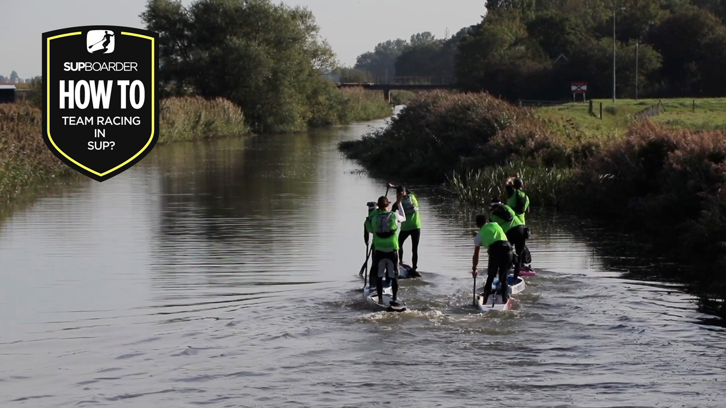 Team racing in SUP / Race Dr Bryce Dyer talks about how it could be ...