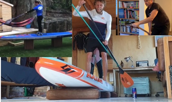 Paddling in a lockdown / How are you paddling at home?... Share & WIN ...