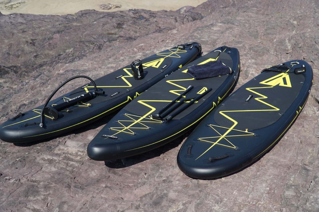 The NEW Yellow V inflatable paddleboard range overview - SUPboarder ...