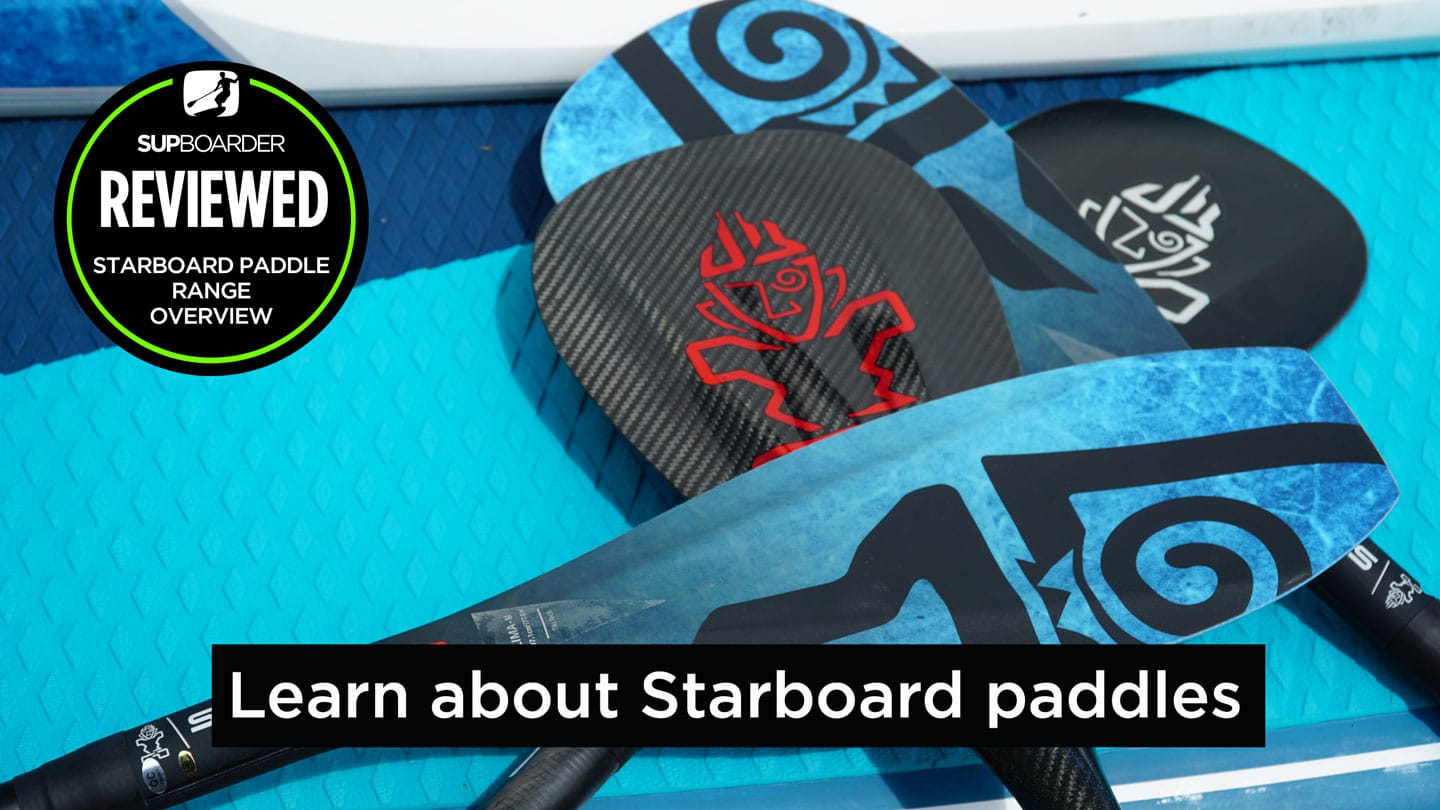 Learn about the Starboard Paddle range 2021 / SUPboarder video ...