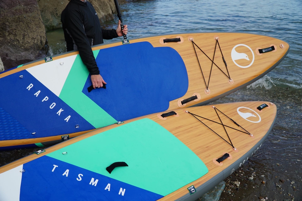 Sea Lion Tasman 12'6" & Rapoka 11' / SUPboarder Comparison Review ...