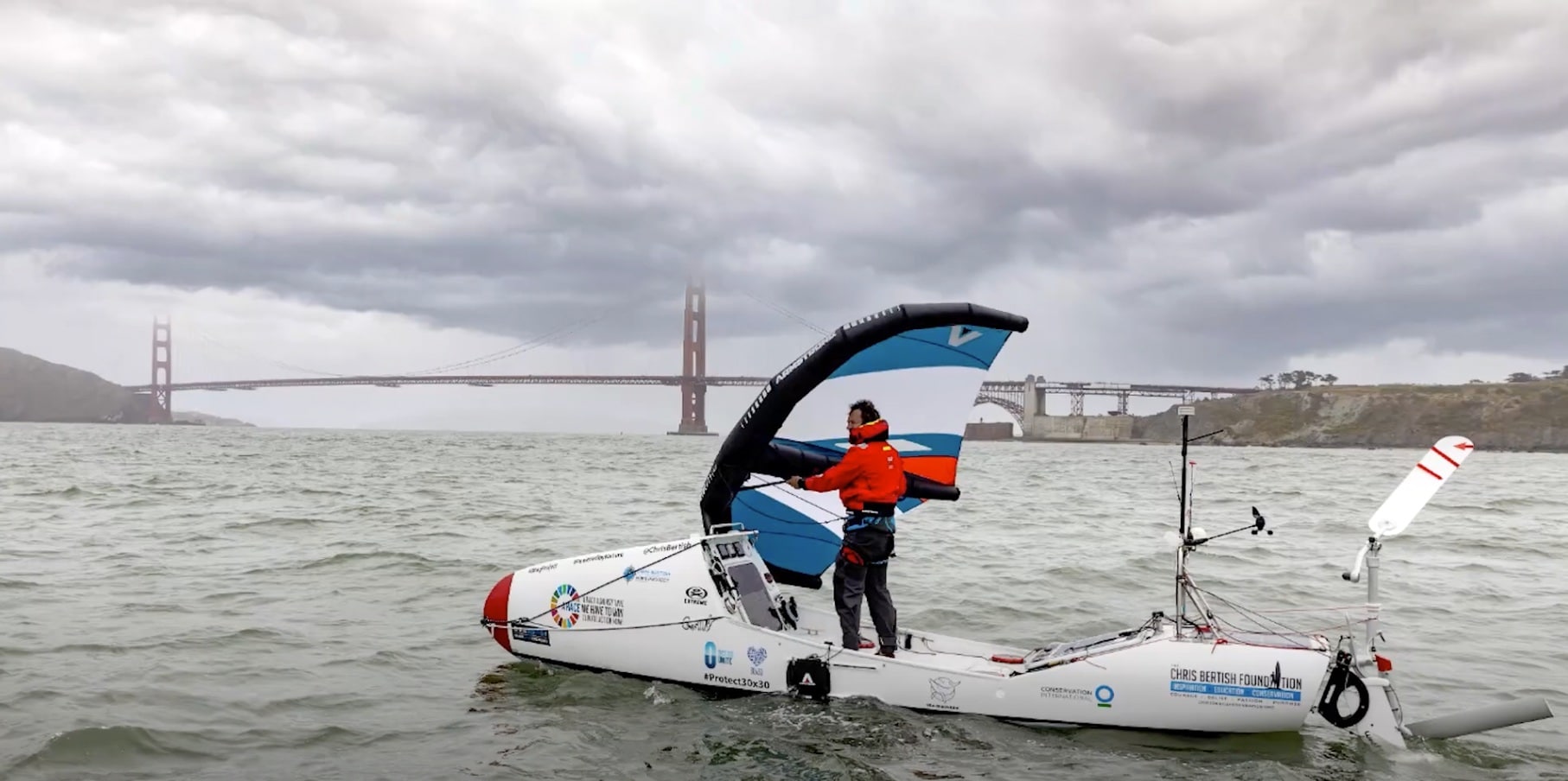 Chris Bertish To Try Again - TransPac Wing Project - SUPboarder Magazine