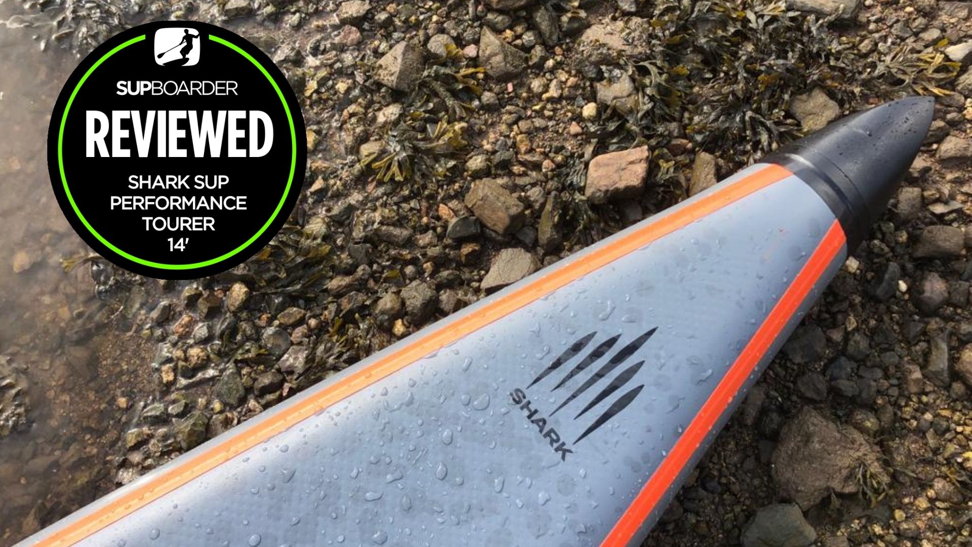 SHARK SUP badge - SUPboarder Magazine