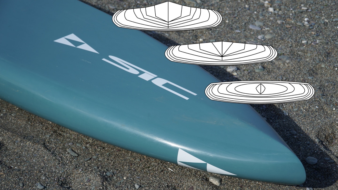 Which SUP nose bottom shape is best for you? Reuben explains all ...