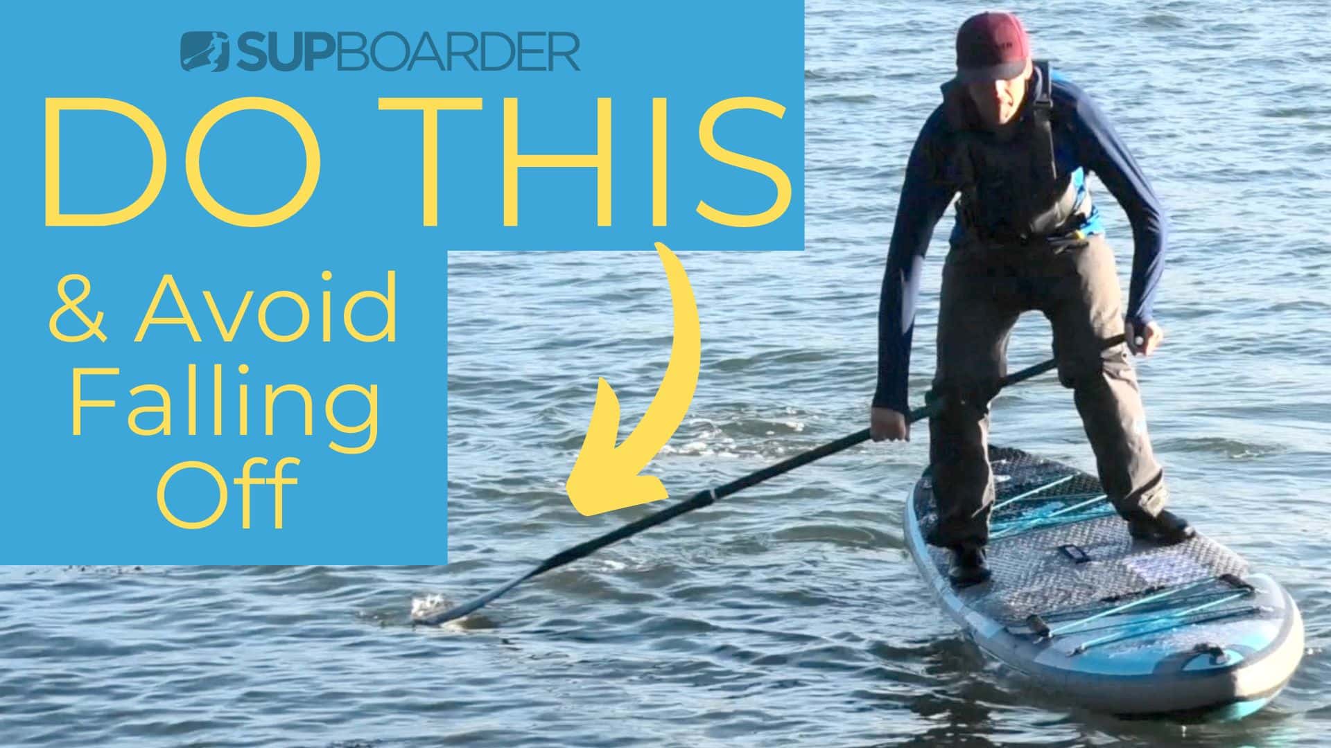 Stand Up Paddle Brace Techniques / How To Not Fall Off & Stay On Your ...
