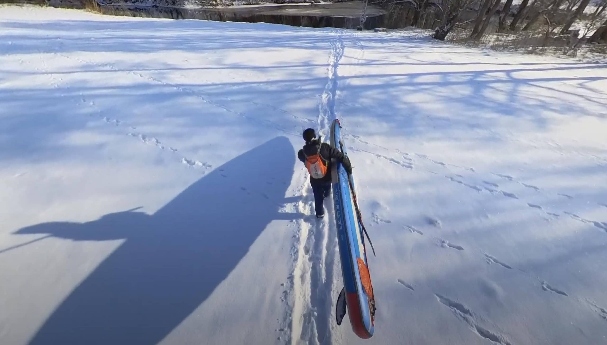 Frozen SUP Adventure with Dan-Erik - SUPboarder Magazine