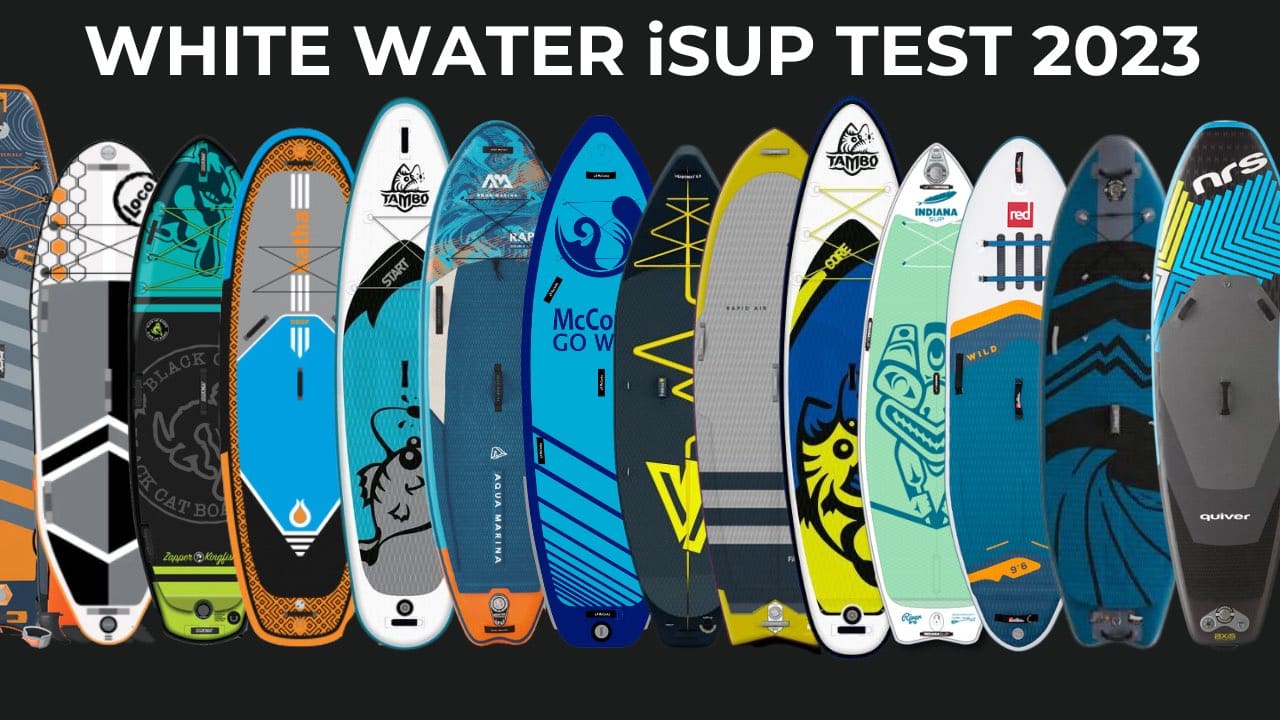 White Water iSUP Test 2023 / SUPBOARDER PRO HEAD TO HEAD - SUPboarder ...