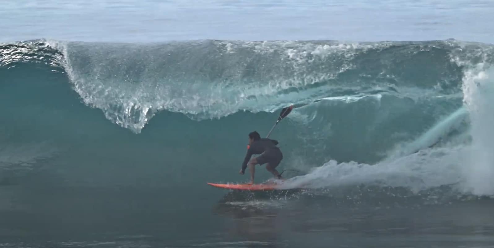 Sebastian Gomez SUP Surfing Bali - SUPboarder Magazine