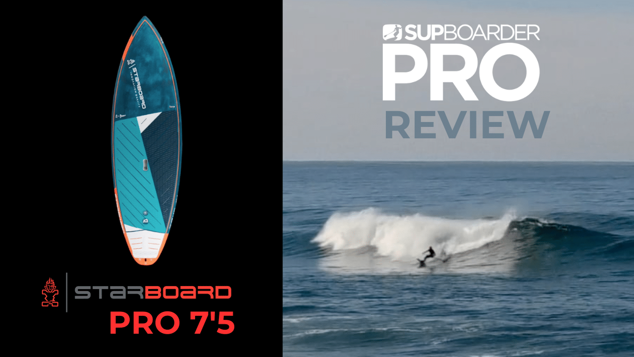 Best board I have used... Reuben reviews his new surf SUP - SUPboarder ...