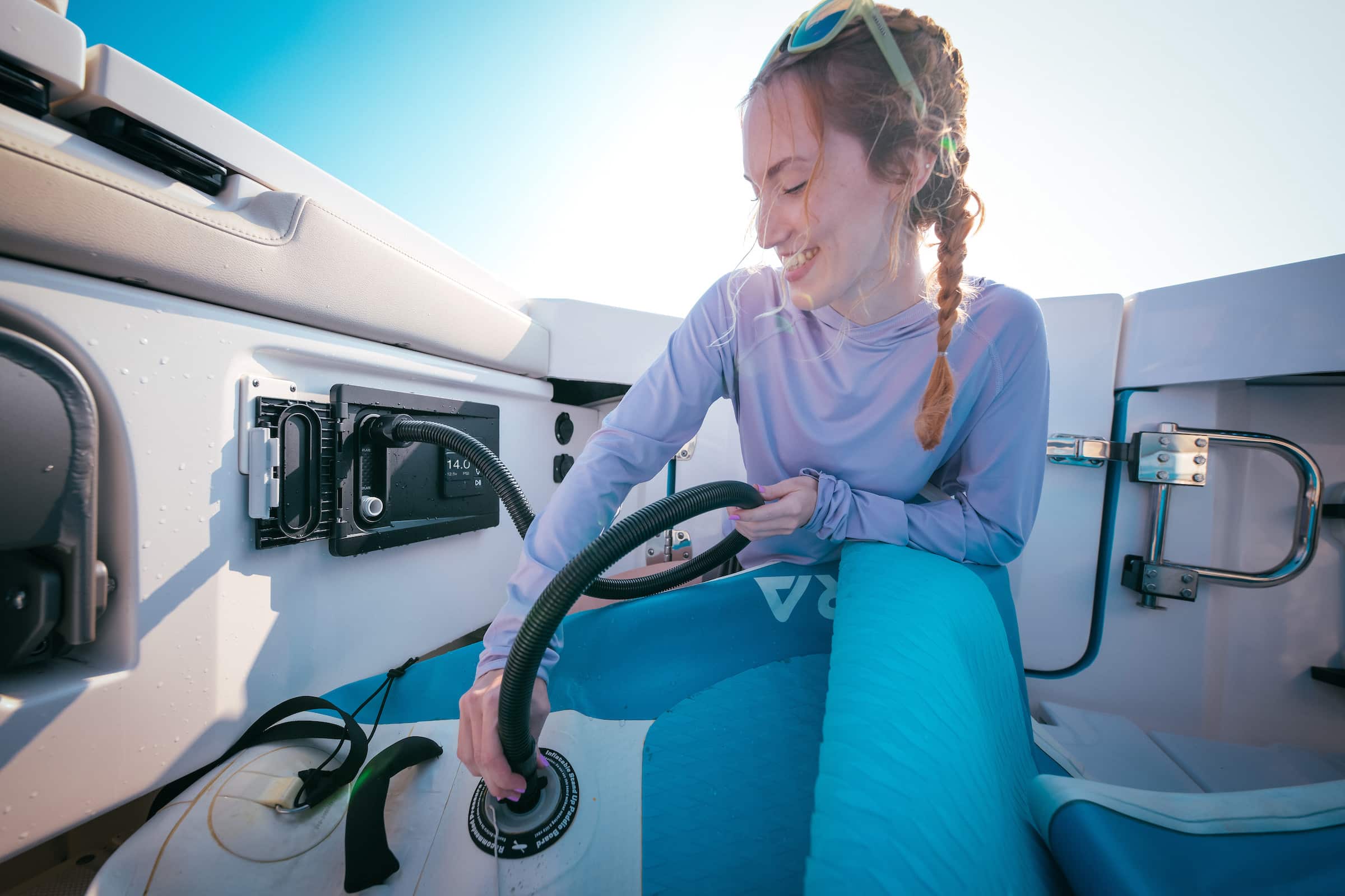 ATMOS by Scanstrut: In-built Inflation Station For Boats, Vans, etc ...