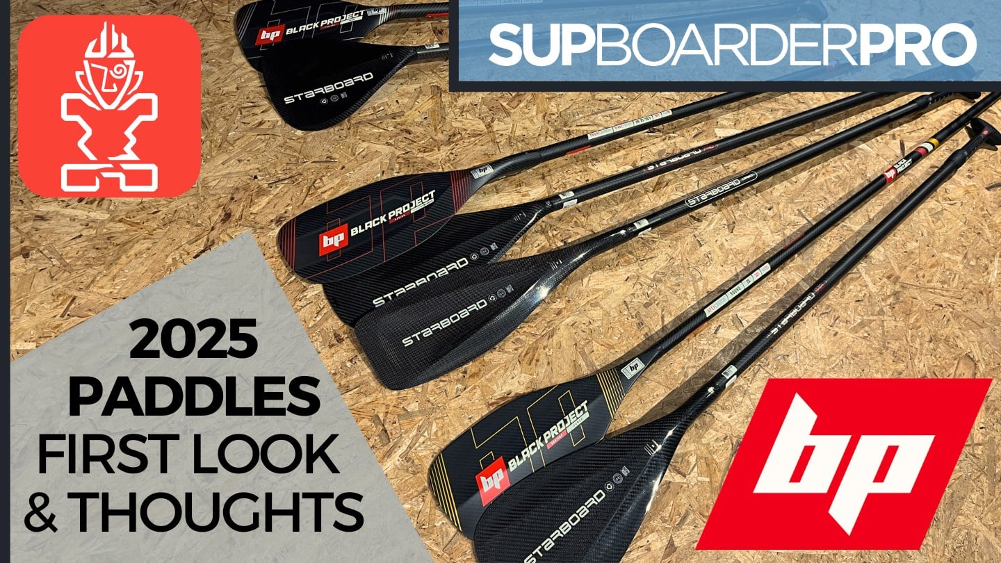 Black Project and Starboard 2025 Paddles / First look and thoughts ...