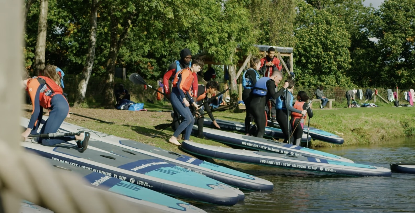 The Wave Project X Dryrobe: Surf Therapy with SUP - SUPboarder Magazine