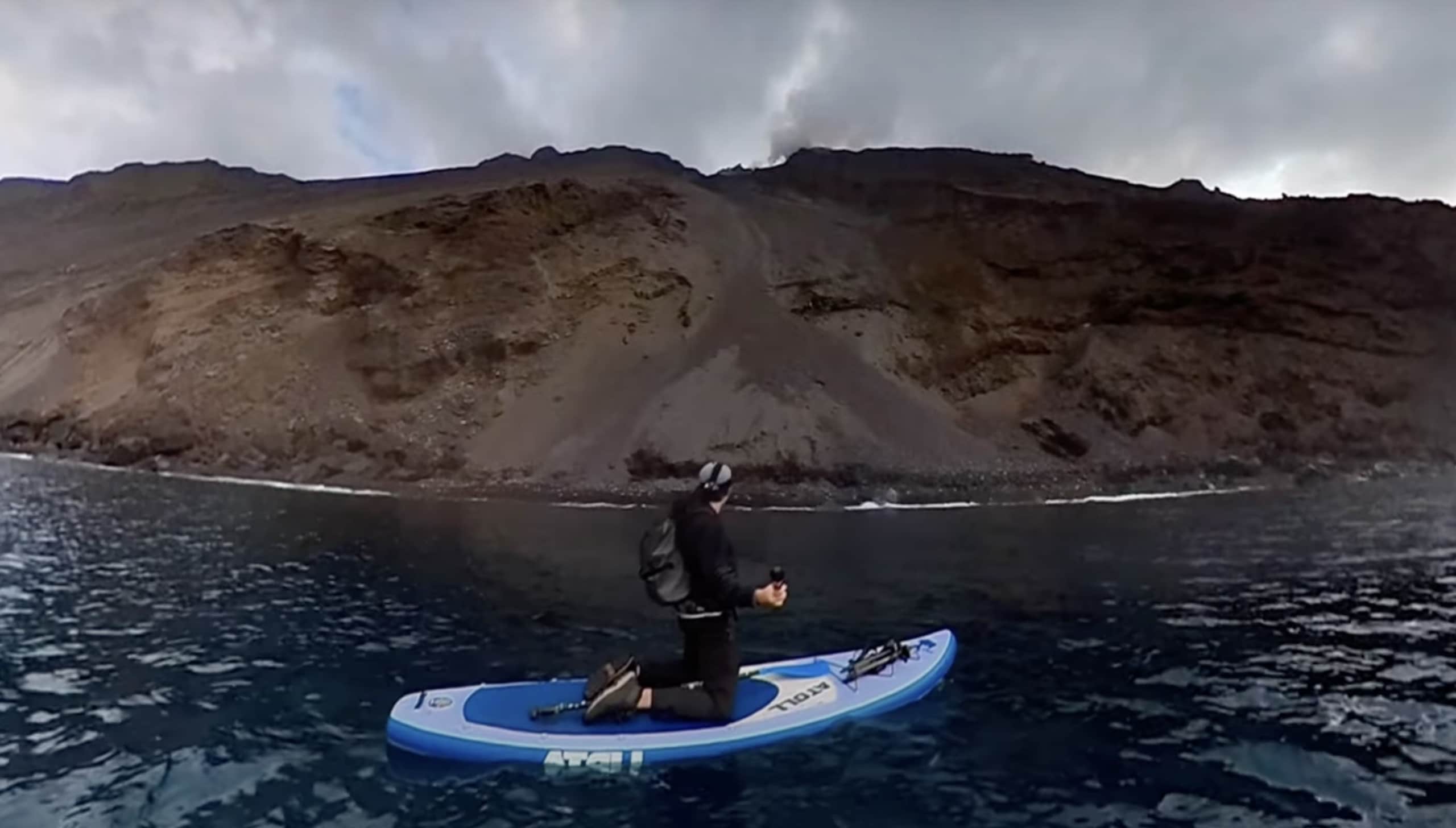 9 Mile Solo SUP Around Volcano - SUPboarder Magazine