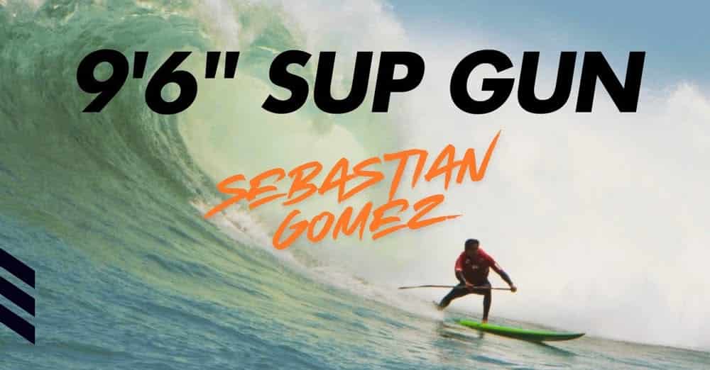 Sebastian Gomez Charging Big Waves on SUP - SUPboarder Magazine