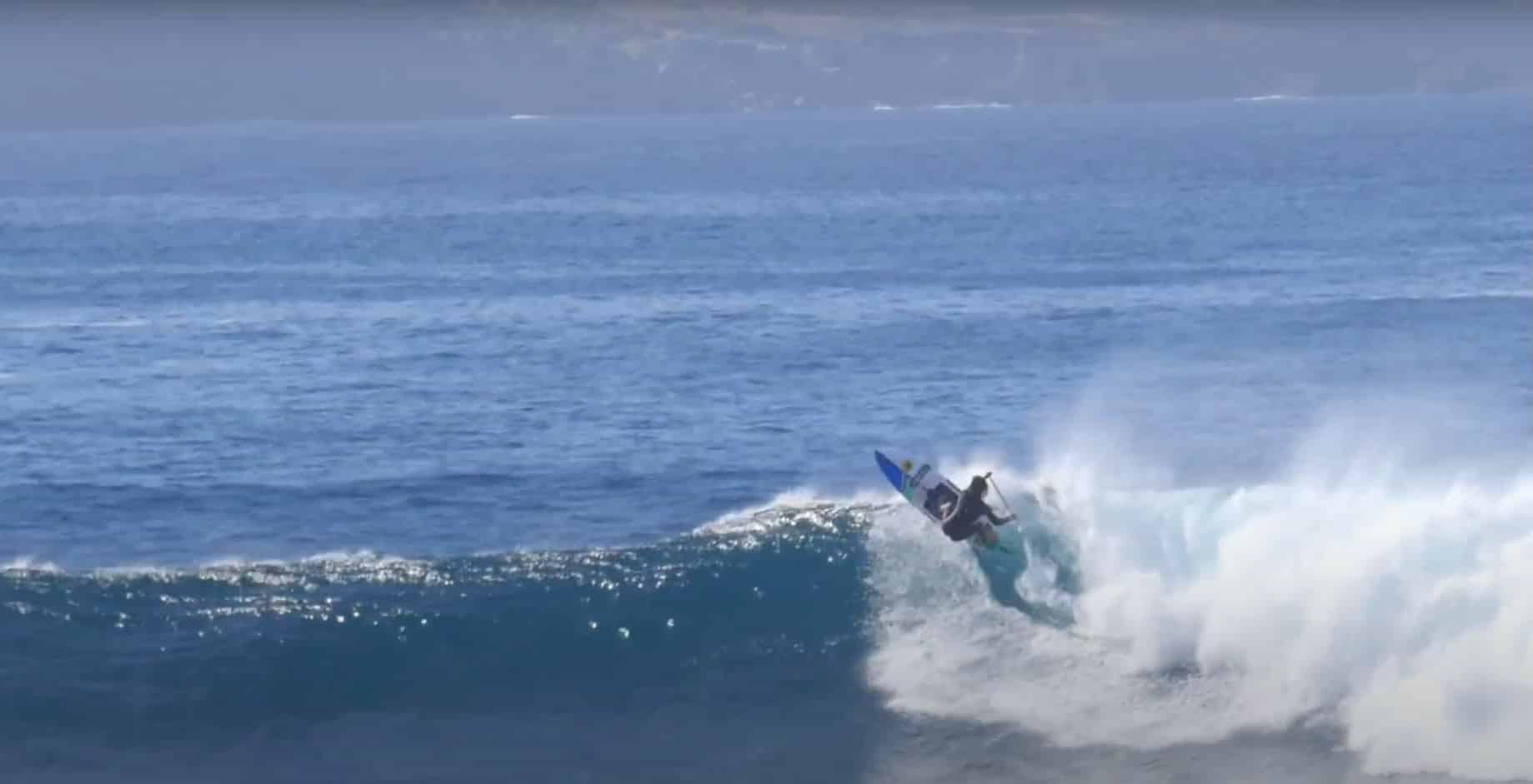 Mo Freitas SUP Surfing Canary islands - SUPboarder Magazine